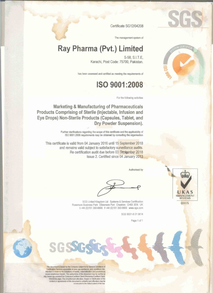 Welcome to Ray Pharma