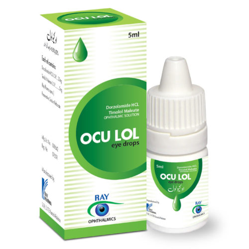 Welcome to Ray Pharma » Ocu Lol Eye Drops
