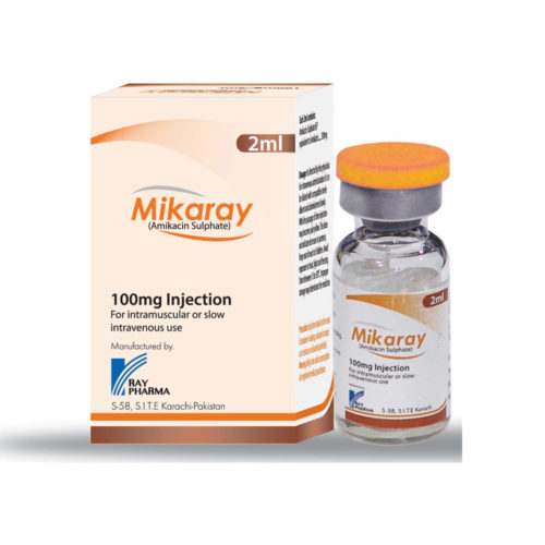 Welcome to Ray Pharma » Mikaray 100mg/2ml Injection