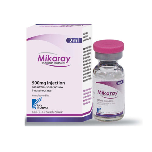 Welcome to Ray Pharma » Mikaray 500mg/2ml Injection